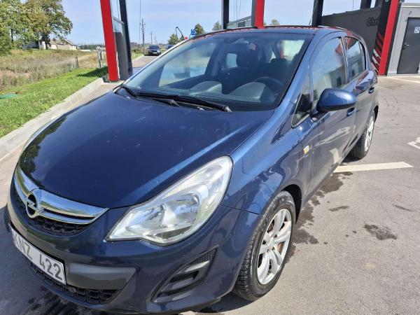 Blue Opel Corsa 2013 in Siauliai, with an engine capacity of 1.30 L and mileage of 264 thousand km for 2650 €, photo 1 on AUTOMOTO.COM.LV