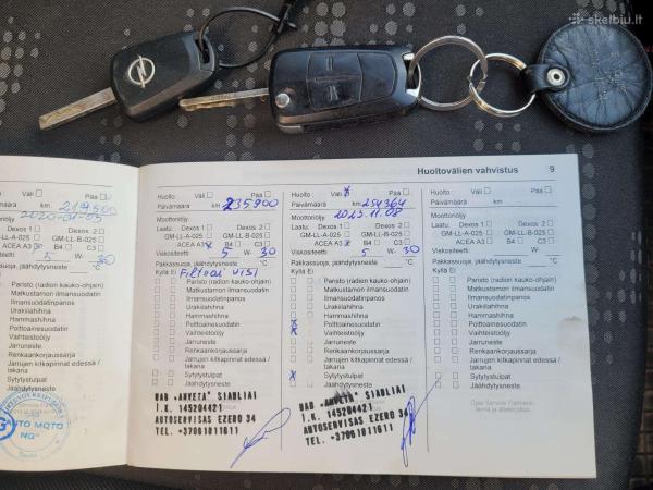 Blue Opel Corsa 2013 in Siauliai, with an engine capacity of 1.30 L and mileage of 264 thousand km for 2650 €, photo 10 on AUTOMOTO.COM.LV