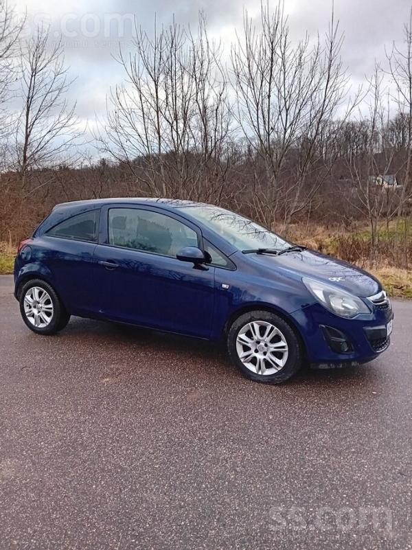 Blue Opel Corsa 2014 in Tukums, with an engine capacity of 1.20 L and mileage of 293 thousand km for 2200 €, photo 4 on AUTOMOTO.COM.LV