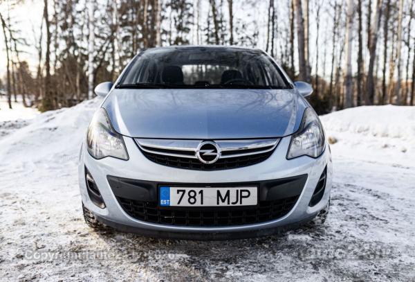 Zils Opel Corsa 2014 Tallina, ar dzinēja tilpumu 1.20 L un nobraukumu 161 tūkst. km par 2990 €, foto 2 vietnē AUTOMOTO.COM.LV