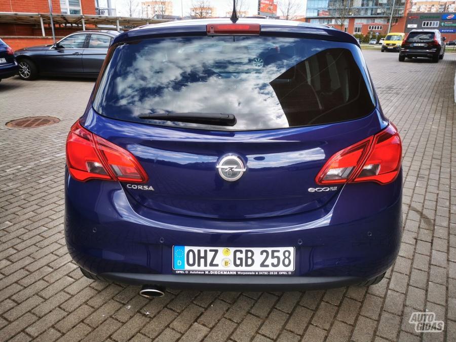 Zils Opel Corsa 2015 Klaipėda, ar dzinēja tilpumu 1.30 L un nobraukumu 170 tūkst. km par 4590 €, foto 6 vietnē AUTOMOTO.COM.LV