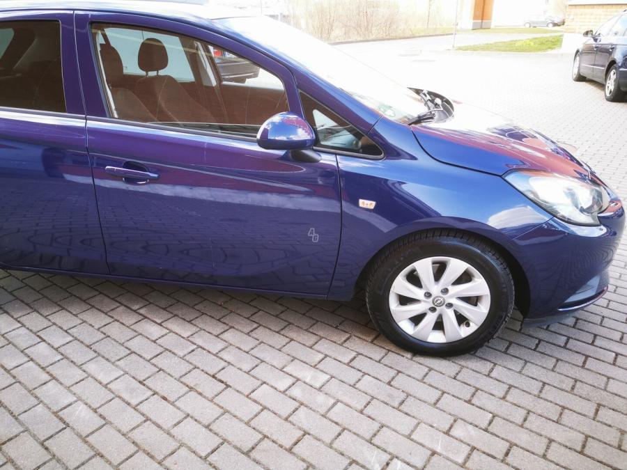 Zils Opel Corsa 2015 Klaipėda, ar dzinēja tilpumu 1.30 L un nobraukumu 170 tūkst. km par 4590 €, foto 12 vietnē AUTOMOTO.COM.LV