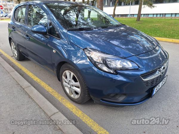 Blue Opel Corsa 2015 in Tallinn, with an engine capacity of 1.20 L and mileage of 61 thousand km for 4990 €, photo 2 on AUTOMOTO.COM.LV