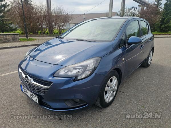 Blue Opel Corsa 2015 in Paide, with an engine capacity of 1.20 L and mileage of 62 thousand km for 5250 €, photo 1 on AUTOMOTO.COM.LV