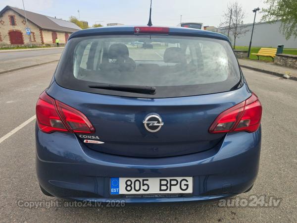 Blue Opel Corsa 2015 in Paide, with an engine capacity of 1.20 L and mileage of 62 thousand km for 5250 €, photo 5 on AUTOMOTO.COM.LV