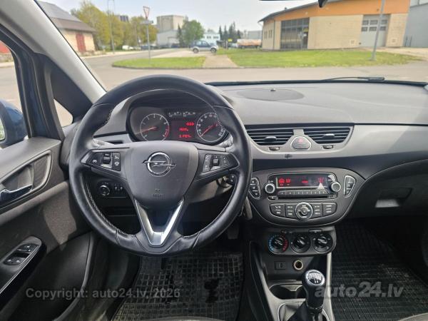 Blue Opel Corsa 2015 in Paide, with an engine capacity of 1.20 L and mileage of 62 thousand km for 5250 €, photo 9 on AUTOMOTO.COM.LV