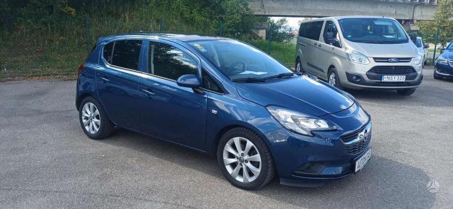Zils Opel Corsa 2015 Kauņa, ar dzinēja tilpumu 1.25 L un nobraukumu 230 tūkst. km par 5400 €, foto 4 vietnē AUTOMOTO.COM.LV