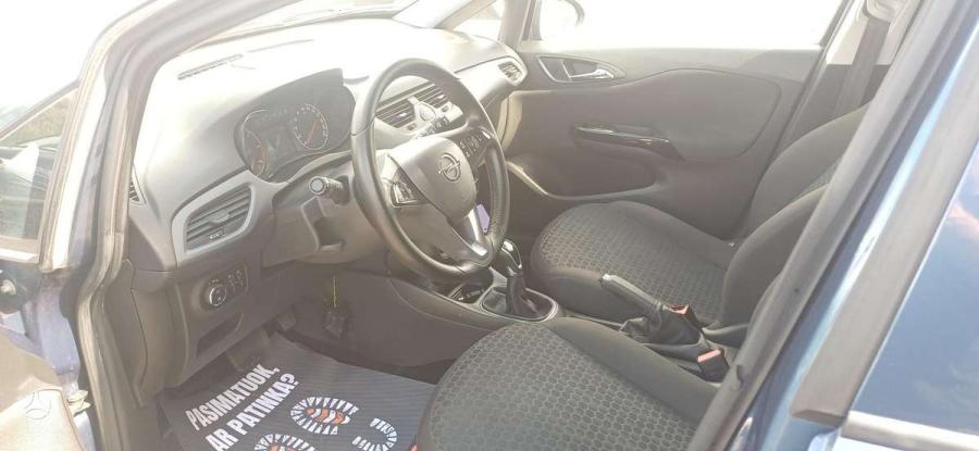 Zils Opel Corsa 2015 Kauņa, ar dzinēja tilpumu 1.25 L un nobraukumu 230 tūkst. km par 5400 €, foto 7 vietnē AUTOMOTO.COM.LV