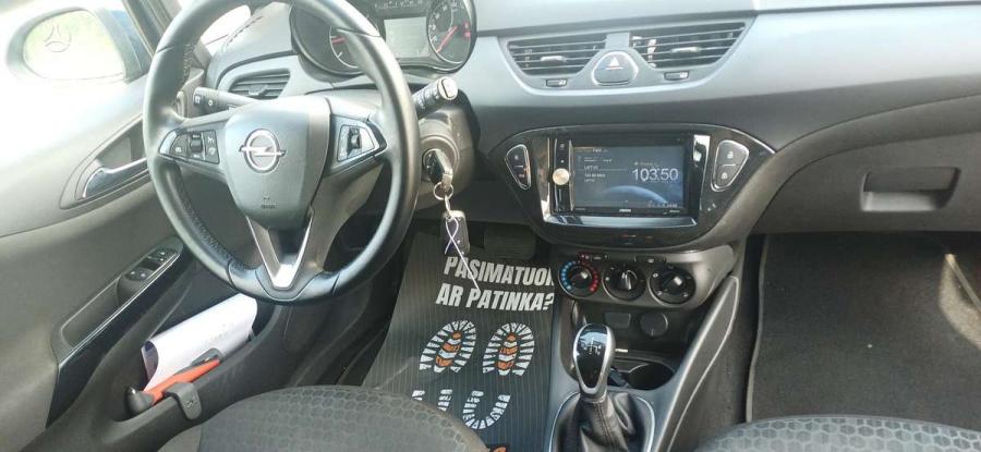 Zils Opel Corsa 2015 Kauņa, ar dzinēja tilpumu 1.25 L un nobraukumu 230 tūkst. km par 5400 €, foto 12 vietnē AUTOMOTO.COM.LV