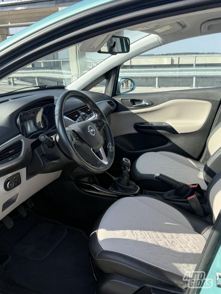 Zils Opel Corsa 2015 Viļņa, ar dzinēja tilpumu 1.00 L un nobraukumu 111 tūkst. km par 5250 €, foto 10 vietnē AUTOMOTO.COM.LV