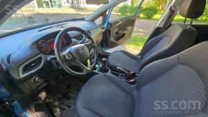 Blue Opel Corsa 2016 in Jelgava, with an engine capacity of 1.20 L and mileage of 207 thousand km for 4599 €, photo 9 on AUTOMOTO.COM.LV