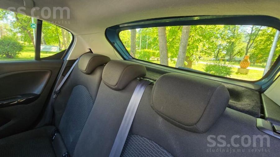 Blue Opel Corsa 2016 in Jelgava, with an engine capacity of 1.20 L and mileage of 207 thousand km for 4599 €, photo 14 on AUTOMOTO.COM.LV