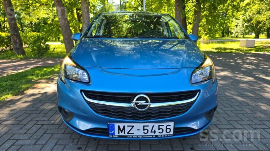Blue Opel Corsa 2016 in Jelgava, with an engine capacity of 1.20 L and mileage of 207 thousand km for 4599 €, photo 18 on AUTOMOTO.COM.LV