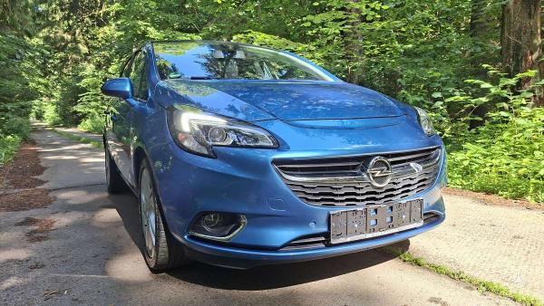 Zils Opel Corsa 2016 Kauņa, ar dzinēja tilpumu 1.40 L un nobraukumu 158 tūkst. km par 5400 €, foto 1 vietnē AUTOMOTO.COM.LV