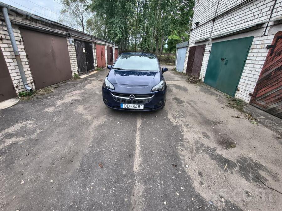 Blue Opel Corsa 2016 in Riga, with an engine capacity of 1.40 L and mileage of 80 thousand km for 4000 €, photo 1 on AUTOMOTO.COM.LV
