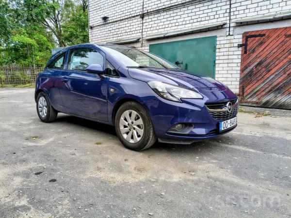 Blue Opel Corsa 2016 in Riga, with an engine capacity of 1.40 L and mileage of 80 thousand km for 4000 €, photo 4 on AUTOMOTO.COM.LV