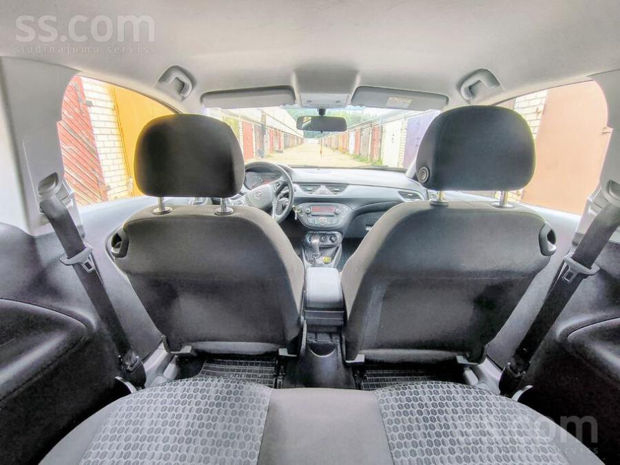 Blue Opel Corsa 2016 in Riga, with an engine capacity of 1.40 L and mileage of 80 thousand km for 4000 €, photo 7 on AUTOMOTO.COM.LV