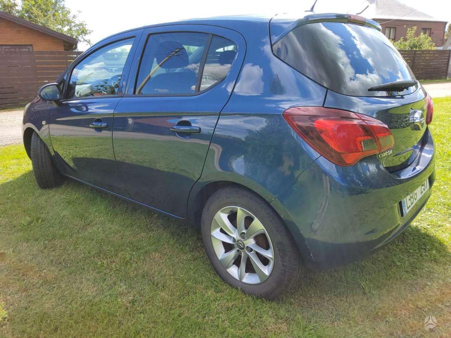 Zils Opel Corsa 2016 Kauņa, ar dzinēja tilpumu 1.40 L un nobraukumu 107 tūkst. km par 5650 €, foto 3 vietnē AUTOMOTO.COM.LV