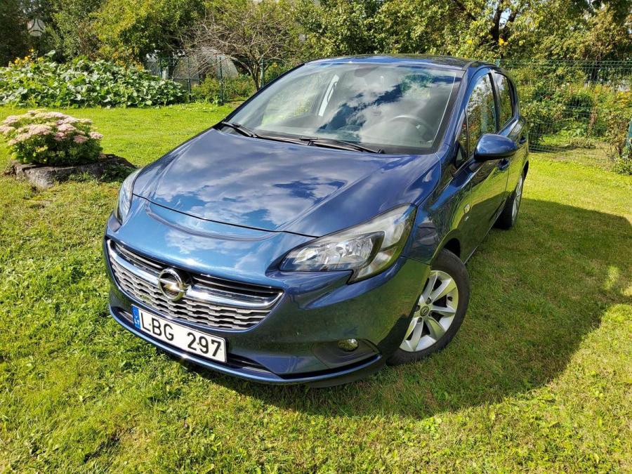 Zils Opel Corsa 2016 Kauņa, ar dzinēja tilpumu 1.40 L un nobraukumu 107 tūkst. km par 5650 €, foto 6 vietnē AUTOMOTO.COM.LV
