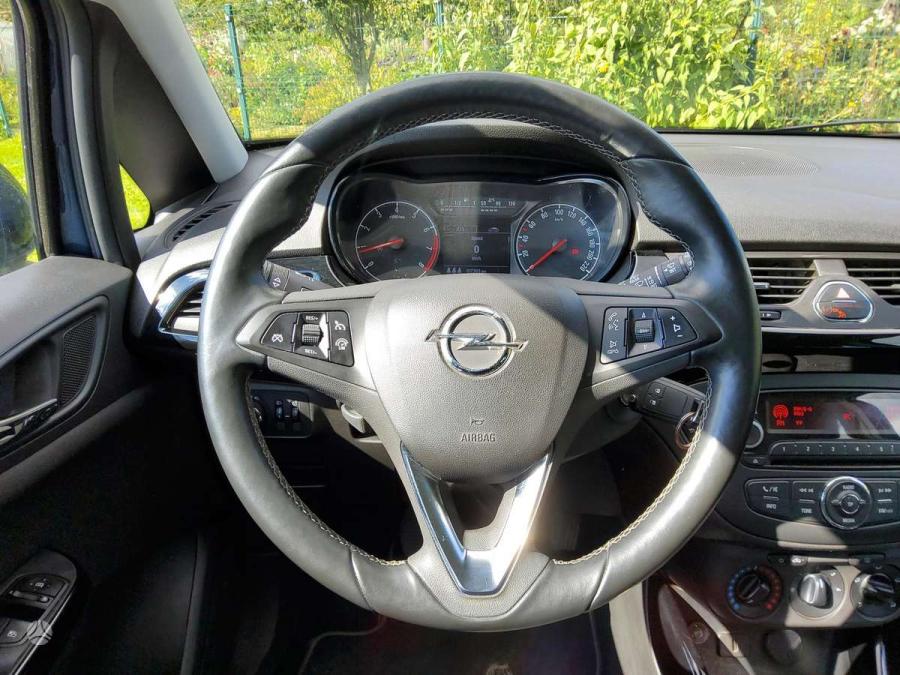 Zils Opel Corsa 2016 Kauņa, ar dzinēja tilpumu 1.40 L un nobraukumu 107 tūkst. km par 5650 €, foto 9 vietnē AUTOMOTO.COM.LV