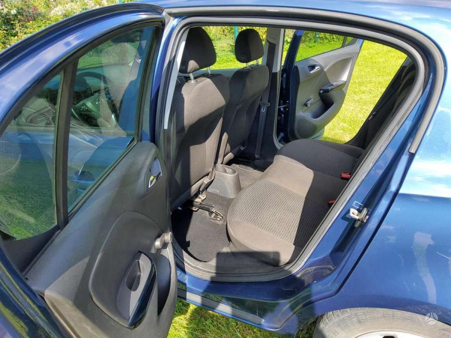 Zils Opel Corsa 2016 Kauņa, ar dzinēja tilpumu 1.40 L un nobraukumu 107 tūkst. km par 5650 €, foto 15 vietnē AUTOMOTO.COM.LV