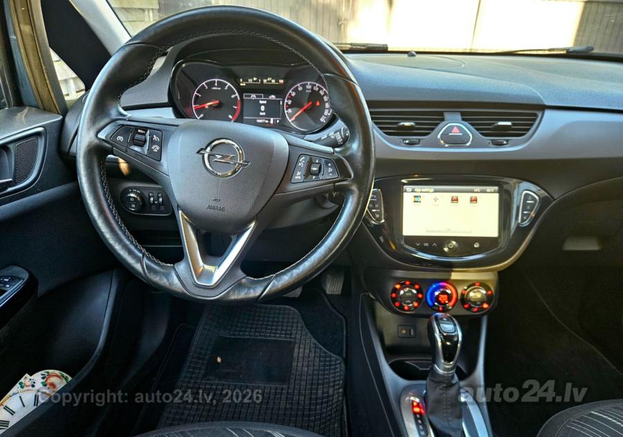 Blue Opel Corsa 2016 in Tallinn, with an engine capacity of 1.40 L and mileage of 158 thousand km for 4990 €, photo 12 on AUTOMOTO.COM.LV