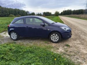 Blue Opel Corsa 2016 in Riga, with an engine capacity of 1.40 L and mileage of 80 thousand km for 3800 €, photo  on AUTOMOTO.COM.LV