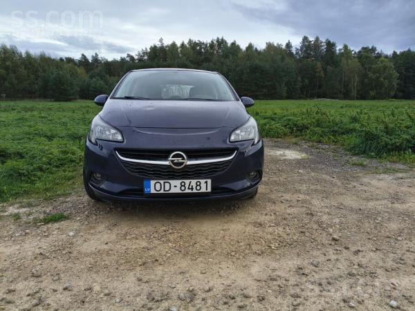 Blue Opel Corsa 2016 in Riga, with an engine capacity of 1.40 L and mileage of 80 thousand km for 3800 €, photo 4 on AUTOMOTO.COM.LV