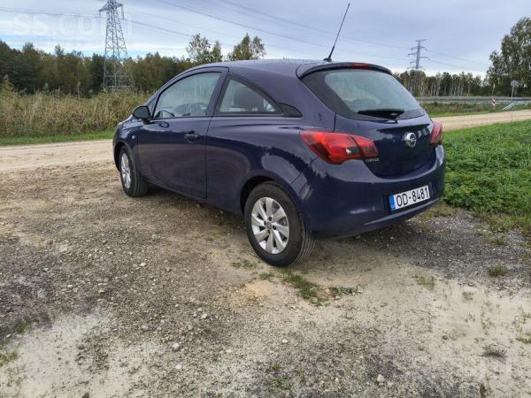 Blue Opel Corsa 2016 in Riga, with an engine capacity of 1.40 L and mileage of 80 thousand km for 3800 €, photo 5 on AUTOMOTO.COM.LV