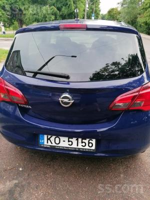 Blue Opel Corsa 2017 in Riga, with an engine capacity of 1.40 L and mileage of 125 thousand km for 5500 €, photo  on AUTOMOTO.COM.LV