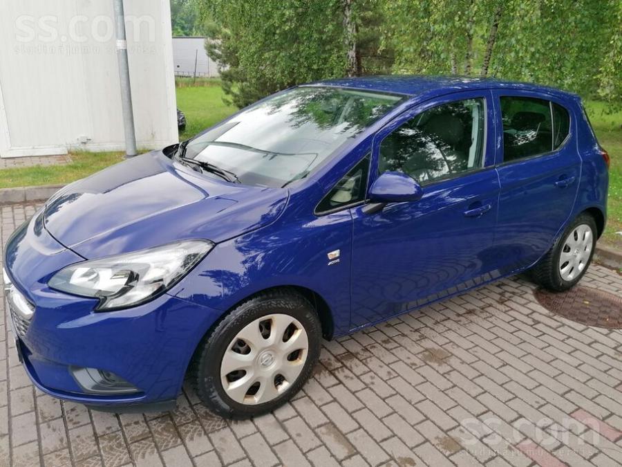 Blue Opel Corsa 2017 in Riga, with an engine capacity of 1.40 L and mileage of 125 thousand km for 5500 €, photo 5 on AUTOMOTO.COM.LV