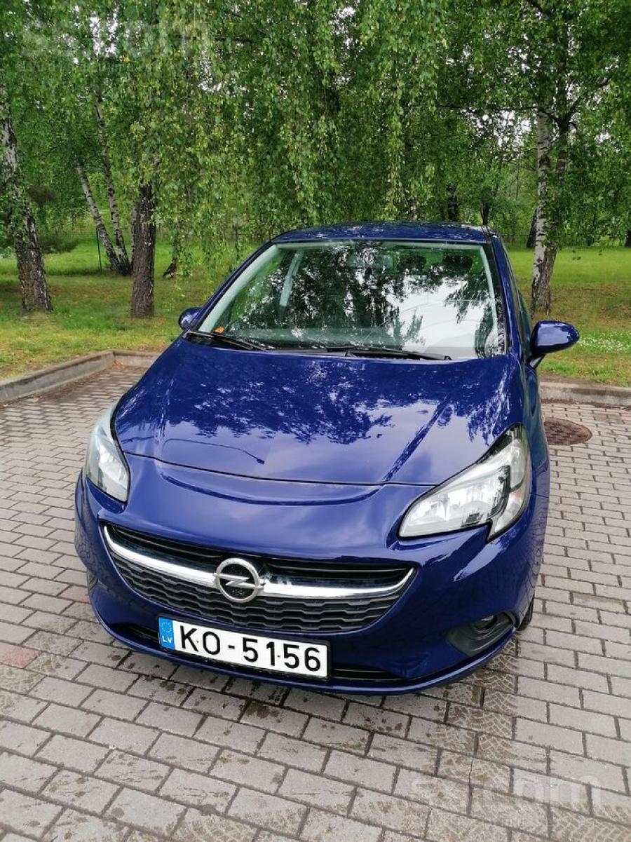 Blue Opel Corsa 2017 in Riga, with an engine capacity of 1.40 L and mileage of 125 thousand km for 5500 €, photo 6 on AUTOMOTO.COM.LV