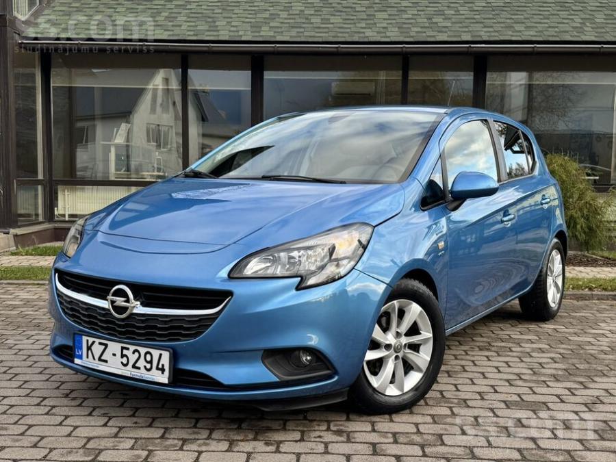 Zils Opel Corsa 2017 Tukums, ar dzinēja tilpumu 1.40 L un nobraukumu 140 tūkst. km par 8600 €, foto 1 vietnē AUTOMOTO.COM.LV