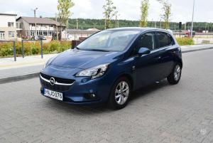 Blue Opel Corsa 2017 in Vilnius, with an engine capacity of 1.40 L and mileage of 72 thousand km for 7000 €, photo 4 on AUTOMOTO.COM.LV