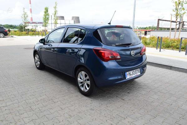 Blue Opel Corsa 2017 in Vilnius, with an engine capacity of 1.40 L and mileage of 72 thousand km for 7000 €, photo 5 on AUTOMOTO.COM.LV