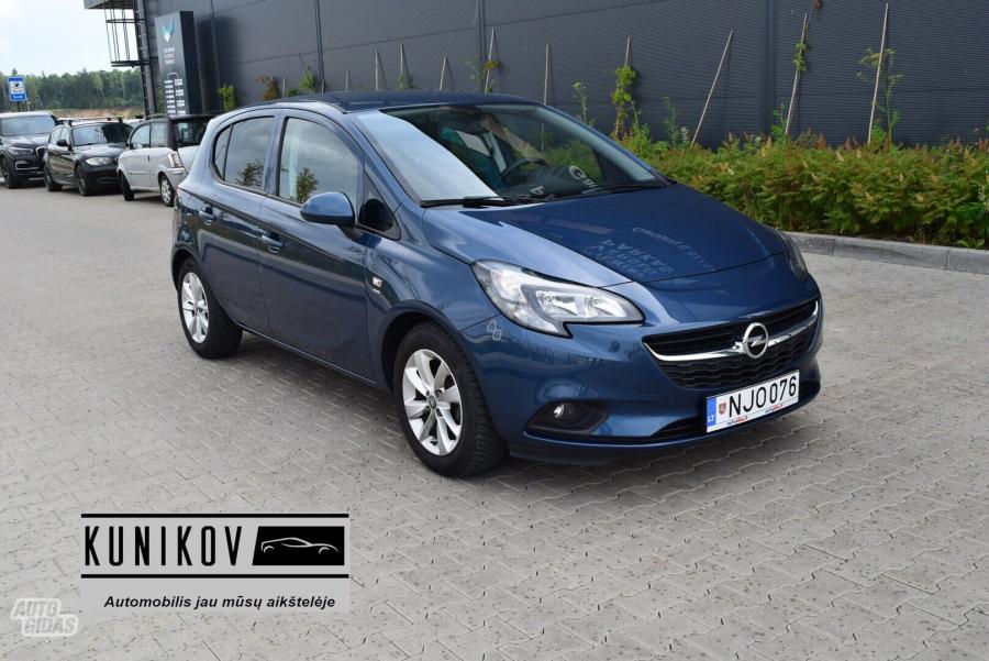 Синий Опель Корса 2017 в Вильнюс, объемом двигателя 1.40 л и пробегом 72 тыс. км за 7000 €, фото 1 на AUTOMOTO.COM.LV