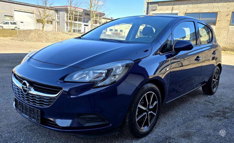 Zils Opel Corsa 2017 Kretinga, ar dzinēja tilpumu 1.25 L un nobraukumu 180 tūkst. km par 4850 €, foto 3 vietnē AUTOMOTO.COM.LV