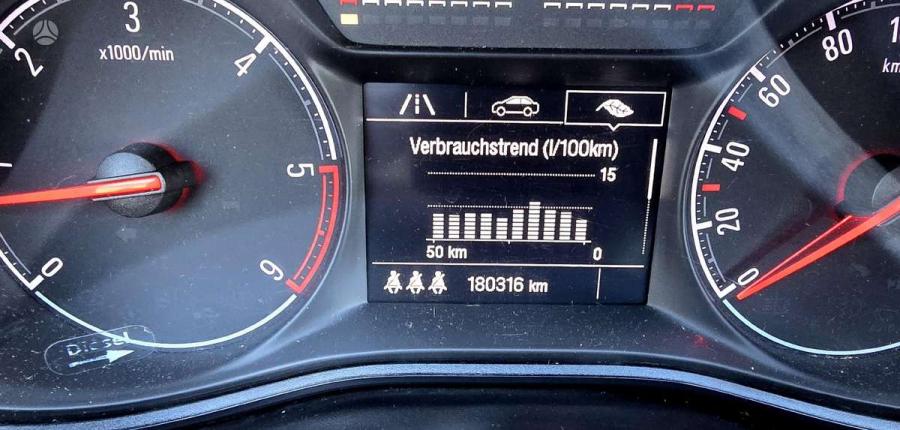 Zils Opel Corsa 2017 Kretinga, ar dzinēja tilpumu 1.25 L un nobraukumu 180 tūkst. km par 4850 €, foto 5 vietnē AUTOMOTO.COM.LV