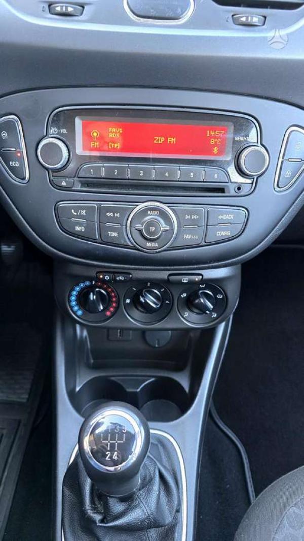 Zils Opel Corsa 2017 Kretinga, ar dzinēja tilpumu 1.25 L un nobraukumu 180 tūkst. km par 4850 €, foto 8 vietnē AUTOMOTO.COM.LV