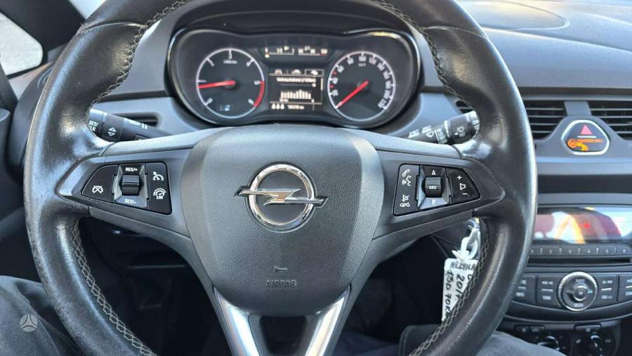 Zils Opel Corsa 2017 Kretinga, ar dzinēja tilpumu 1.25 L un nobraukumu 180 tūkst. km par 4850 €, foto 9 vietnē AUTOMOTO.COM.LV