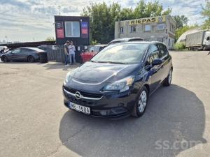 Zils Opel Corsa 2019 Rīga, ar dzinēja tilpumu 1.40 L un nobraukumu 78 tūkst. km par 8490 €, foto  vietnē AUTOMOTO.COM.LV