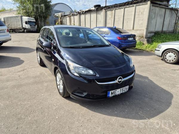 Blue Opel Corsa 2019 in Riga, with an engine capacity of 1.40 L and mileage of 78 thousand km for 8490 €, photo 2 on AUTOMOTO.COM.LV