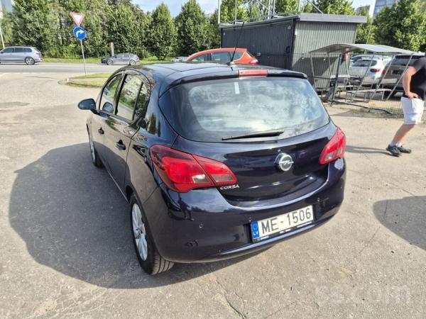 Blue Opel Corsa 2019 in Riga, with an engine capacity of 1.40 L and mileage of 78 thousand km for 8490 €, photo 8 on AUTOMOTO.COM.LV