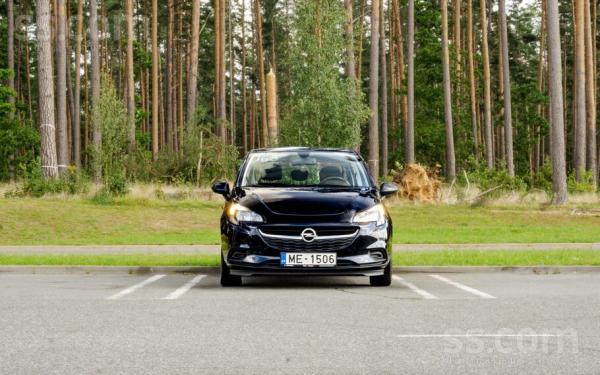 Blue Opel Corsa 2019 in Riga, with an engine capacity of 1.40 L and mileage of 78 thousand km for 8490 €, photo 4 on AUTOMOTO.COM.LV