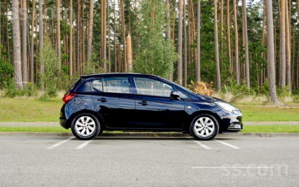 Blue Opel Corsa 2019 in Riga, with an engine capacity of 1.40 L and mileage of 78 thousand km for 8490 €, photo 10 on AUTOMOTO.COM.LV