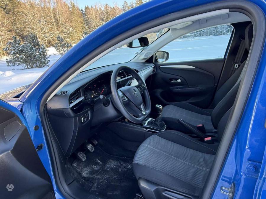 Zils Opel Corsa 2020 Tauragė, ar dzinēja tilpumu 1.20 L un nobraukumu 105 tūkst. km par 8900 €, foto 12 vietnē AUTOMOTO.COM.LV