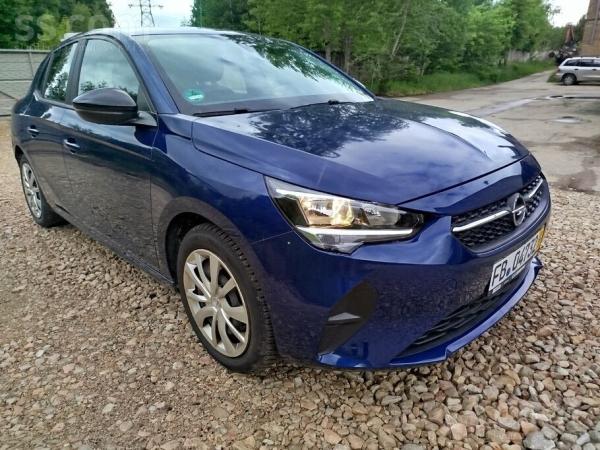 Zils Opel Corsa 2020 Rīga, ar dzinēja tilpumu 1.20 L un nobraukumu 104 tūkst. km par 6900 €, foto  vietnē AUTOMOTO.COM.LV