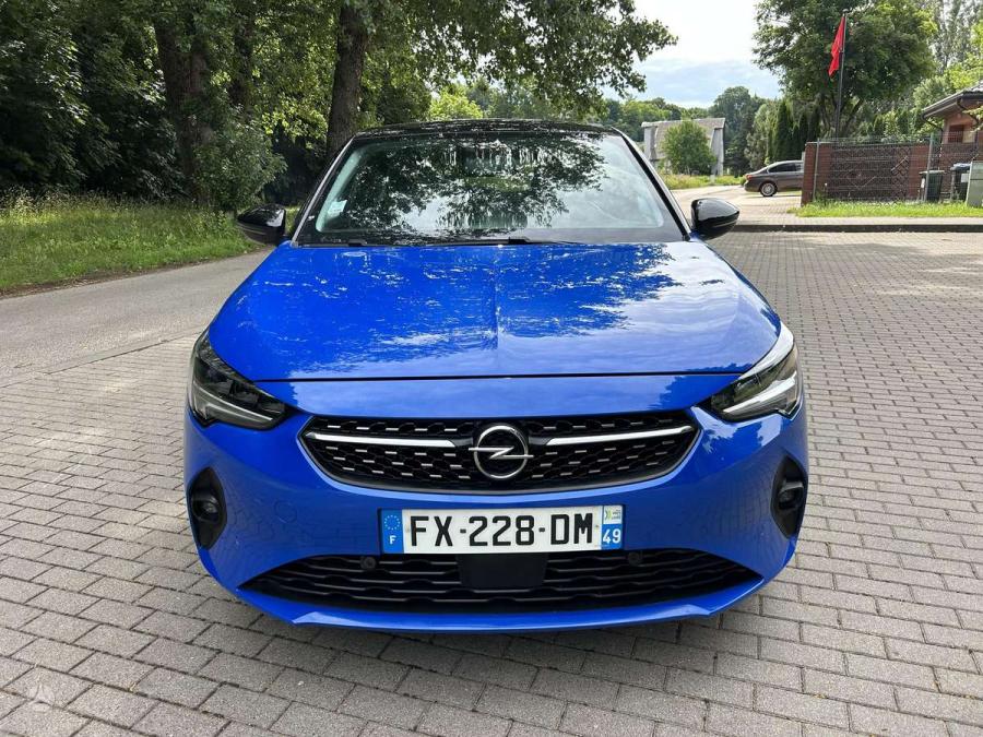 Blue Opel Corsa 2021 in Taurage, with an engine capacity of 1.50 L and mileage of 250 thousand km for 5950 €, photo 3 on AUTOMOTO.COM.LV