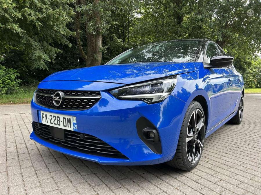 Blue Opel Corsa 2021 in Taurage, with an engine capacity of 1.50 L and mileage of 250 thousand km for 5950 €, photo 10 on AUTOMOTO.COM.LV