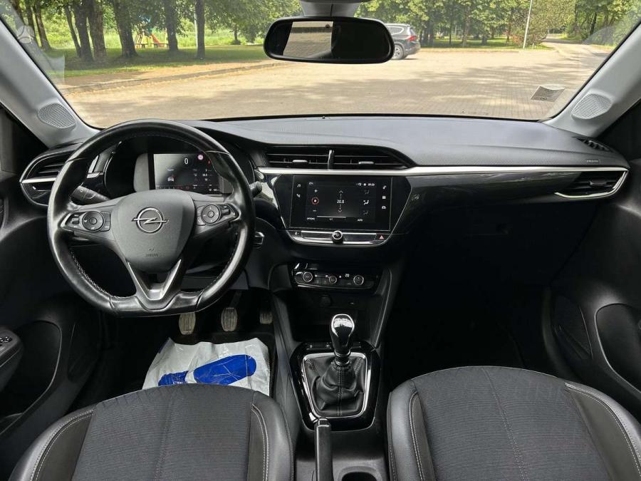 Blue Opel Corsa 2021 in Taurage, with an engine capacity of 1.50 L and mileage of 250 thousand km for 5950 €, photo 12 on AUTOMOTO.COM.LV